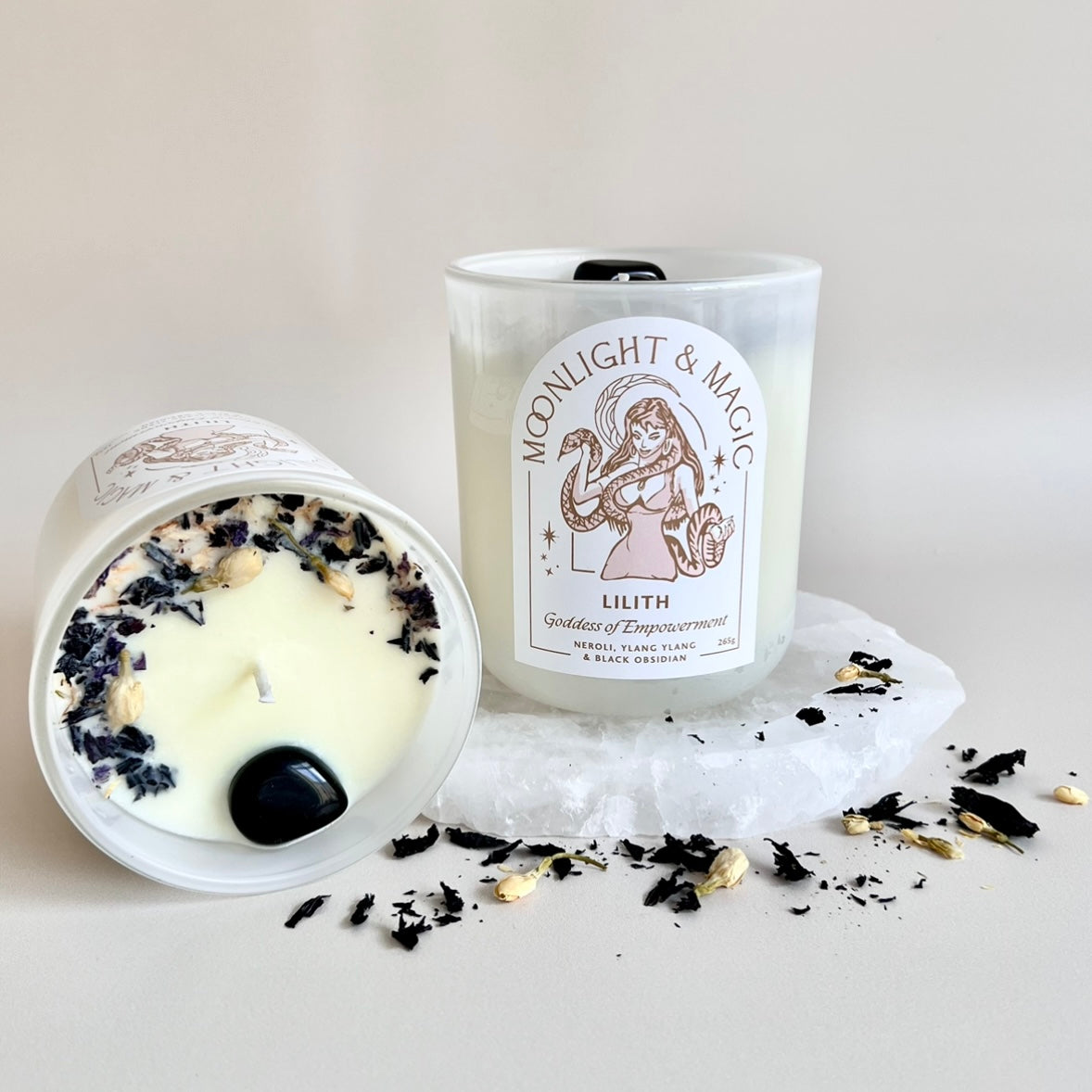 Lilith Divine Feminine Candle – moonlightandmagic.com.au